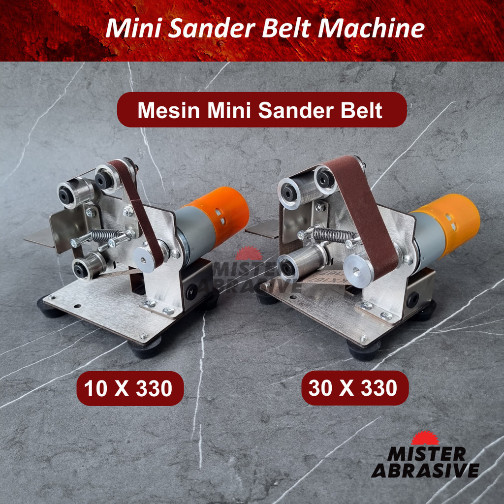 Jual Mesin Amplas Belt 10x330 30x330 mm Electric Mini Sanding Machine ...