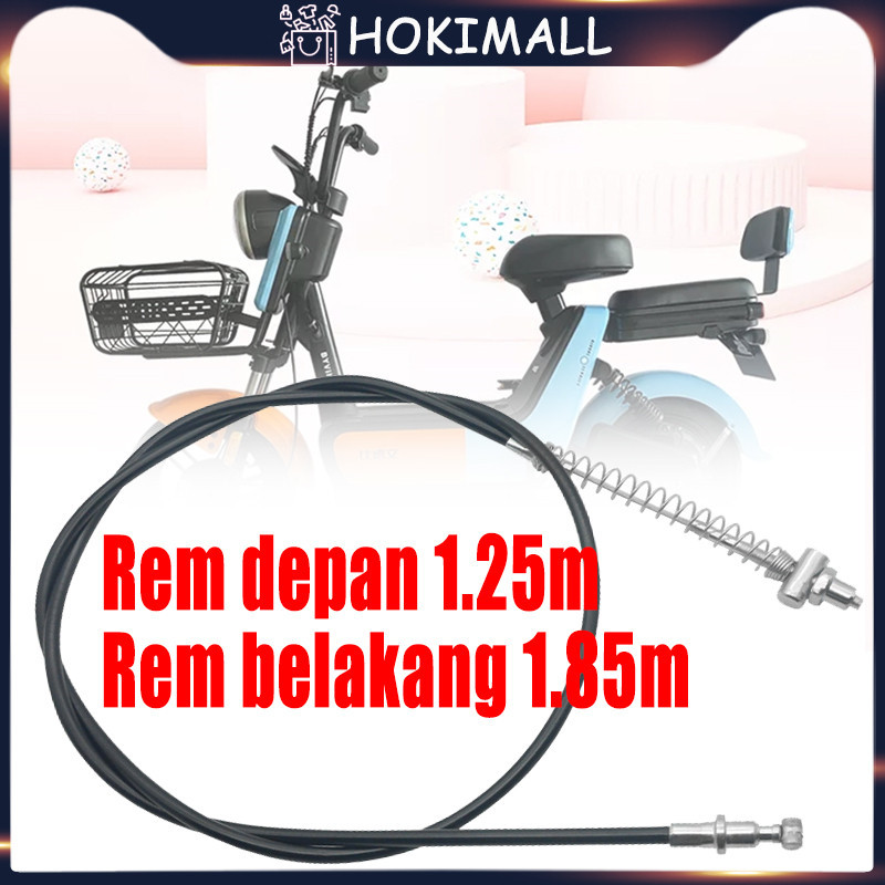 Jual Tali Rem Sepeda Listrik Depan Belakang E-Bike Sparepart Selis ...