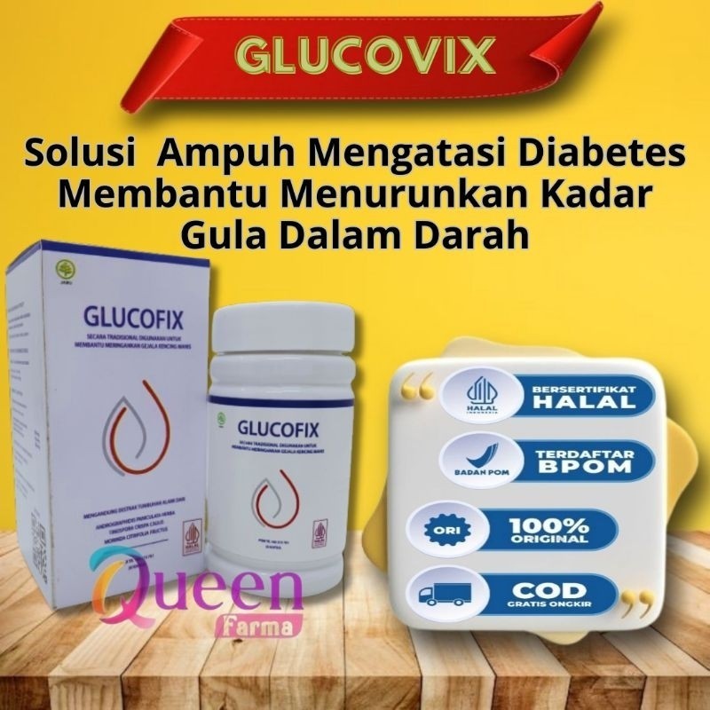 Jual Glucofix Asli 100% Original Obat Herbal Diabetes Kencing Manis ...