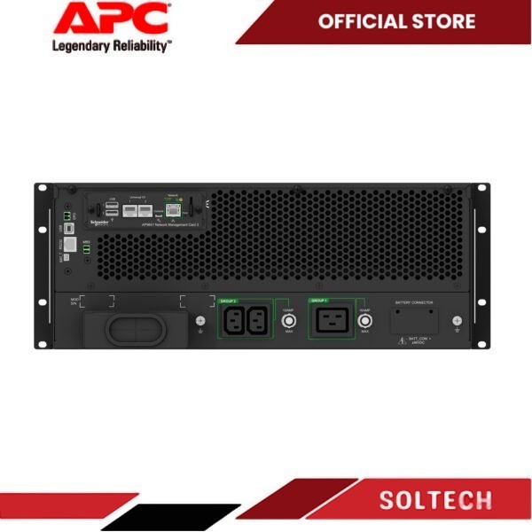 Jual UPS APC SRTG5KXLI Smart-UPS On-Line 5000VA 5000W Rack/Tower 230V ...