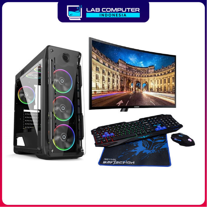 Jual PC Gaming Lengkap RYZEN 3 3200G/Radeon VEGA 8/DDR 8GB | Shopee ...