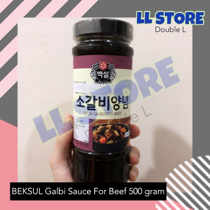 Jual TD BEKSUL Galbi Sauce For Beef | Saus Marinasi Iga Sapi Panggang 500 gram | Shopee Indonesia