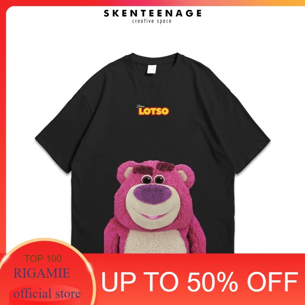 Jual SKENTEENAGE - T-SHIRT KAOS LOTSO TOY STORY UNISEX BLACK | Shopee ...