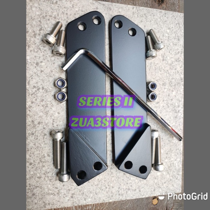 Jual ORIGINAL!! Extended Foot Step Footstep Polytron Fox R - Hitam ...