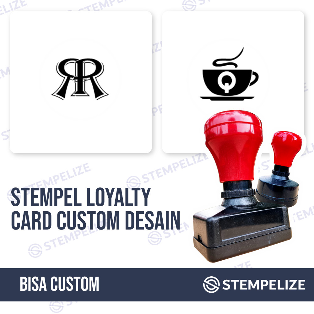 Jual Stempel Loyalty Card Custom Desain | Shopee Indonesia