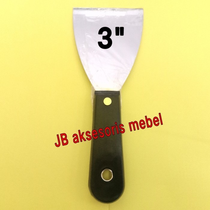 Jual KAPI BESI GAGANG PLASTIK 3" / KAPE CAT DEMPUL PLAMIR SCRAPER 7,5 ...