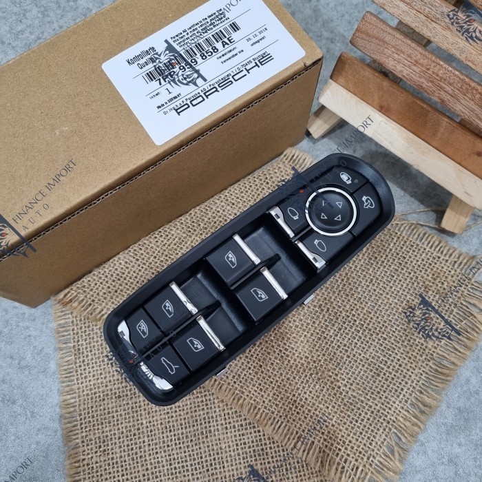 Jual Switch Power Window Driver Porsche Cayenne GTS, Macan S, Panamera ...