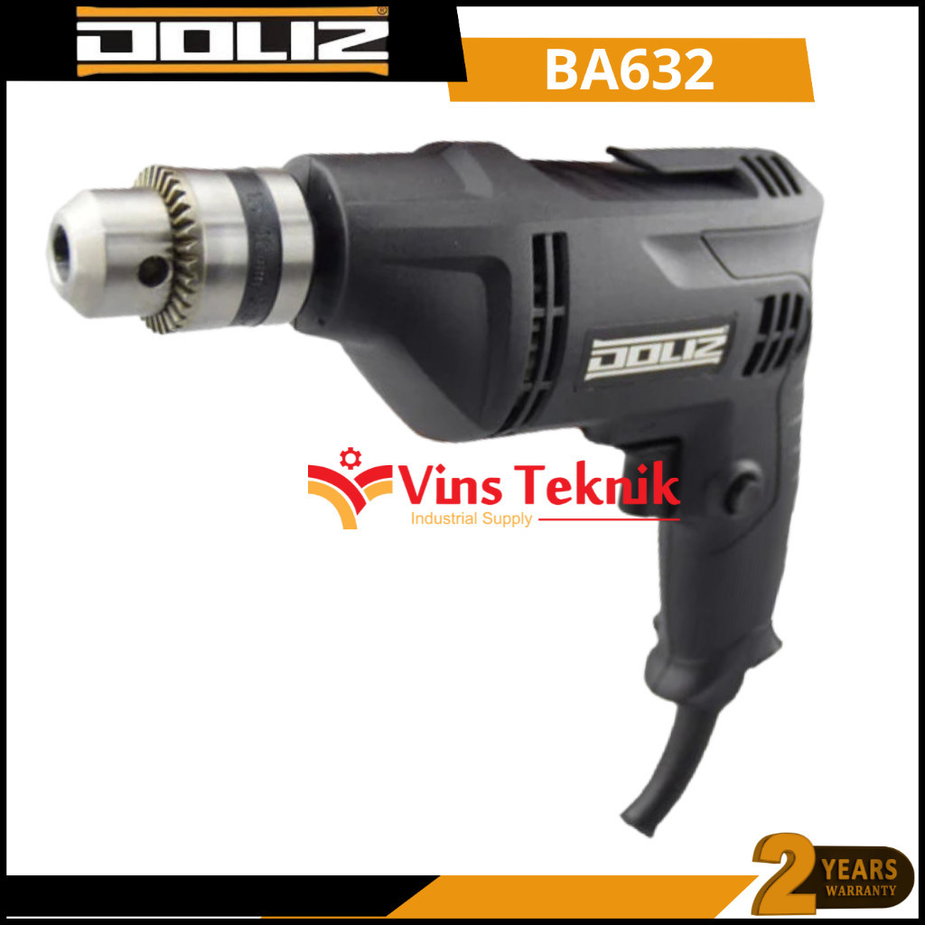Jual Mesin bor 10mm drill driver BA 632 DOLIZ BA632 | Shopee Indonesia