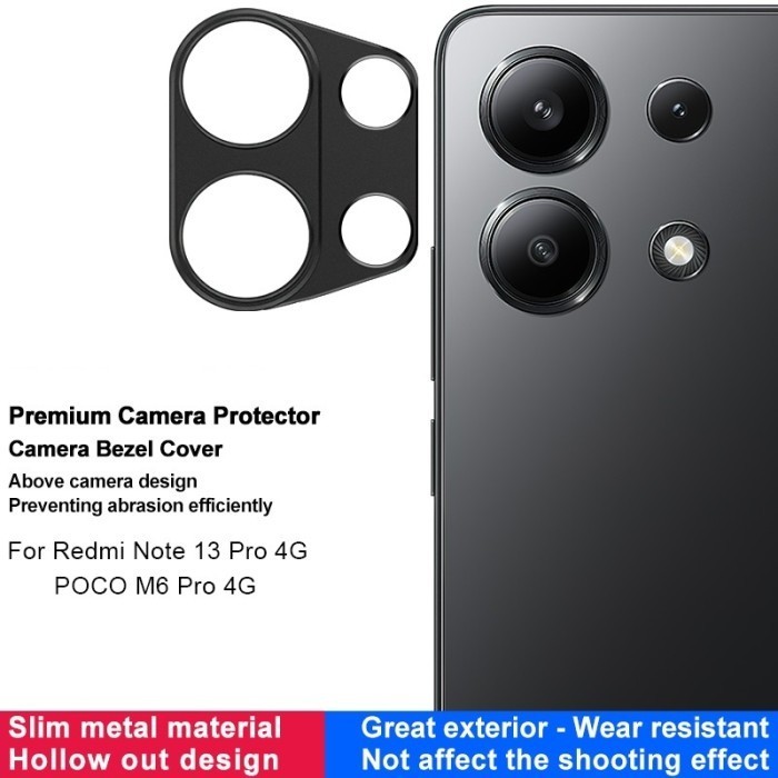 Jual PELINDUNG KAMERA XIAOMI POCO M6 PRO 4G METAL CAMERA BEZEL COVER ...