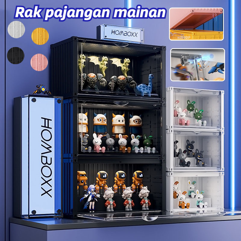 Jual Rak Pajangan Mainan Display Box Tempat Pajangan Action Figure Pop ...
