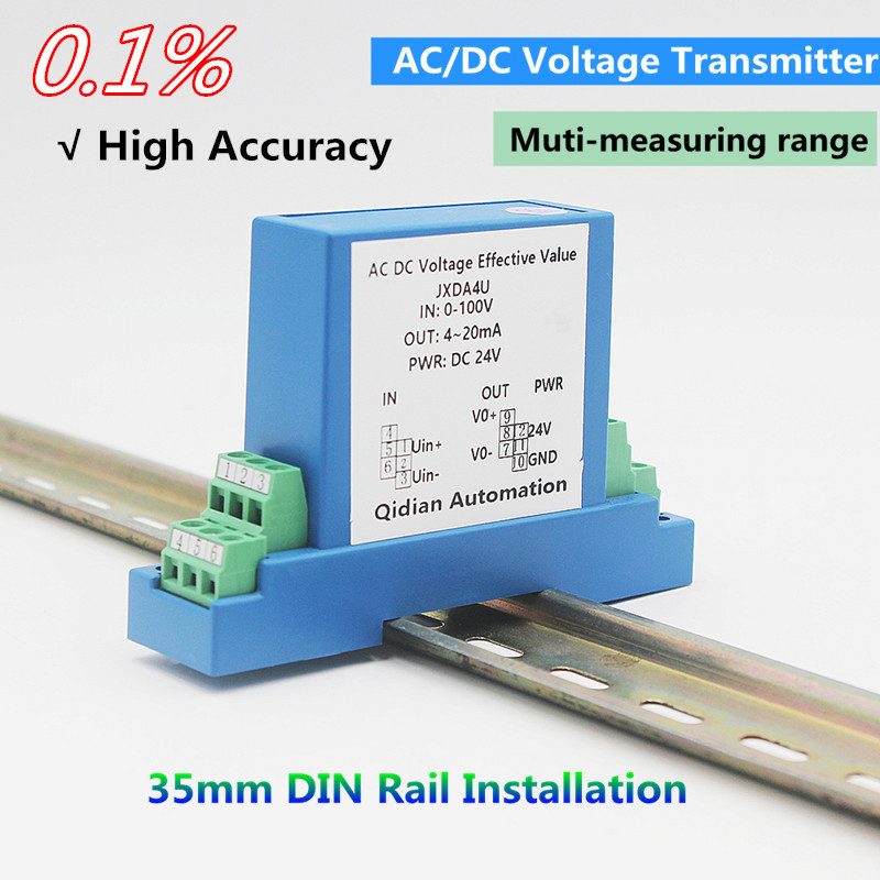Jual DC/AC Voltage Transmitter 5V/10V/50V/100V/200V/300V/500V/1000V ...