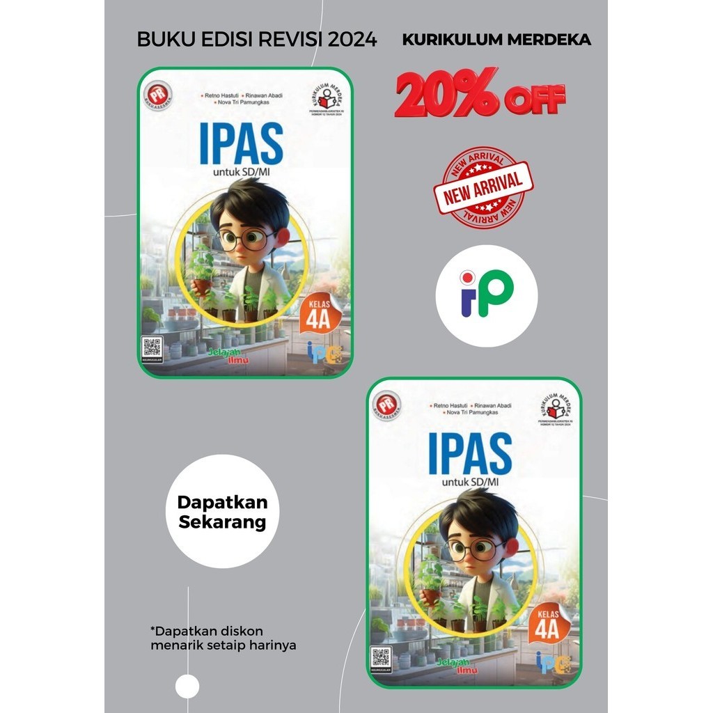 Jual Buku Pr/Lks IPAS Kelas 4 SD/MI Semester 1 Kurikulum Merdeka Intan pariwara EDISI REVISI ...