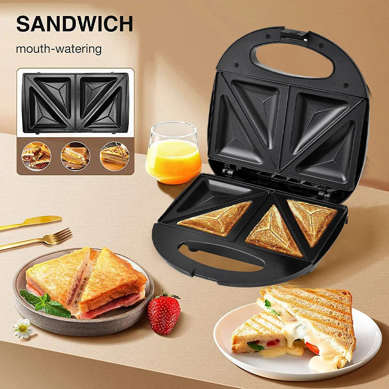 Jual Sandwich Toaster Maker Pemanggang Roti Mesin sandwich mesin wafel ...