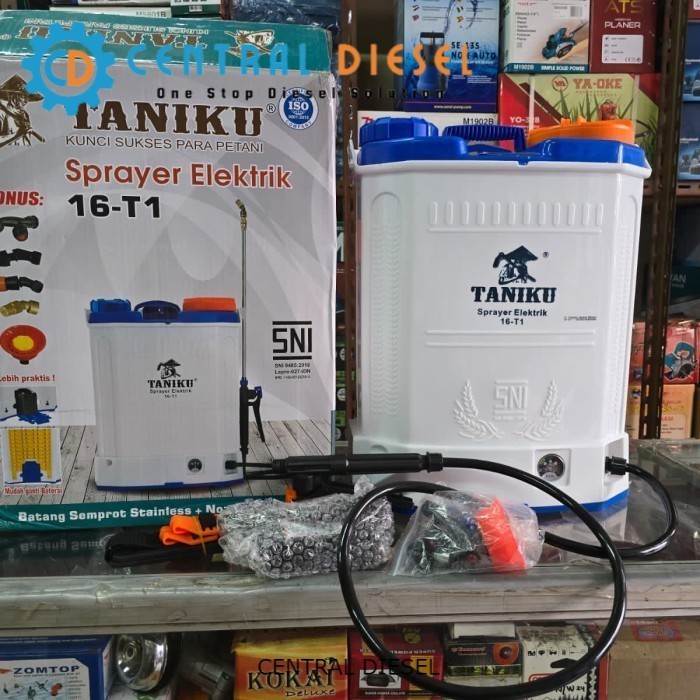 Jual Alat semprot hama/ Pompa gendong Taniku Elektrik 16 liter | Shopee Indonesia
