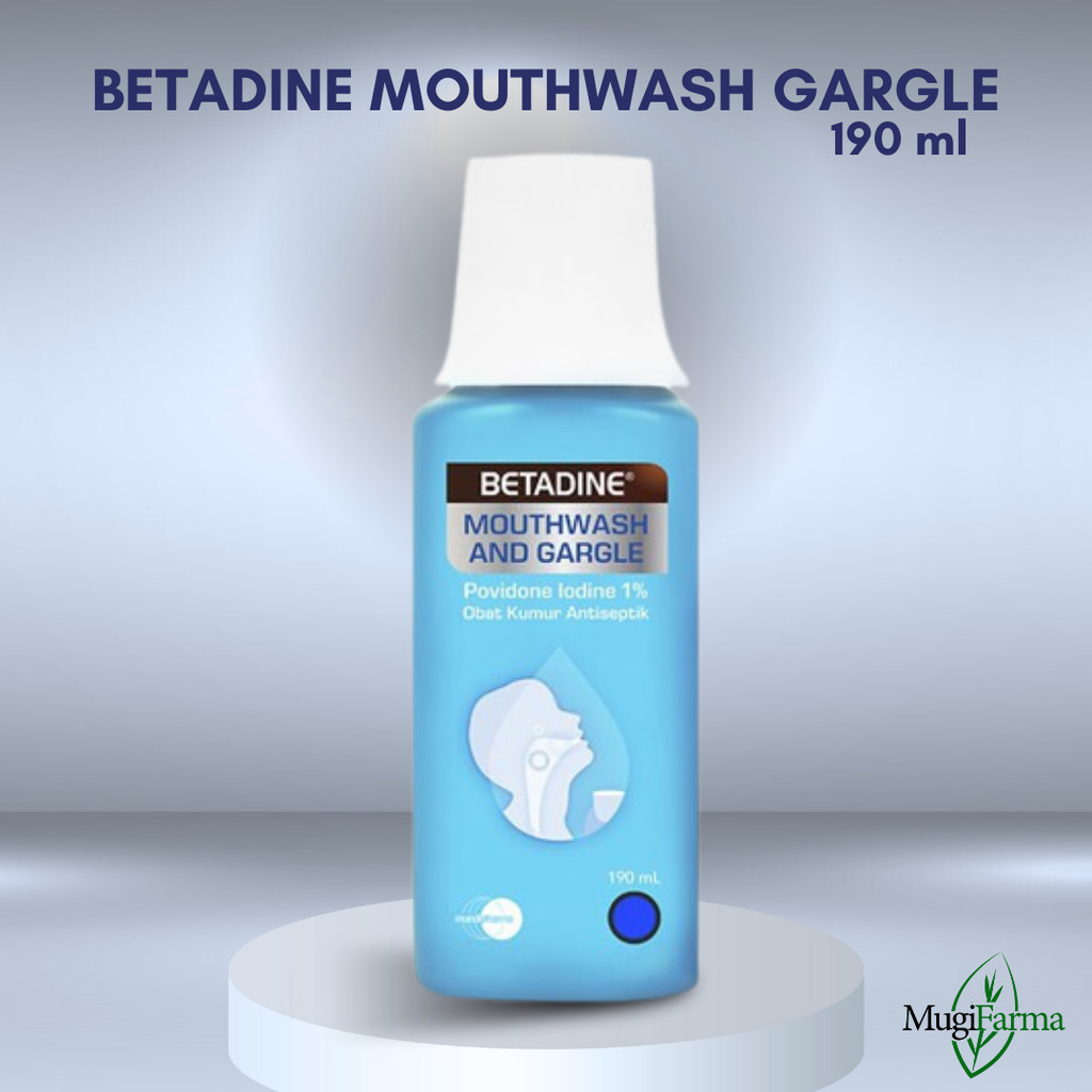 Jual Betadine Obat Kumur Antiseptik 190mL Mouthwash Gargle | Shopee ...