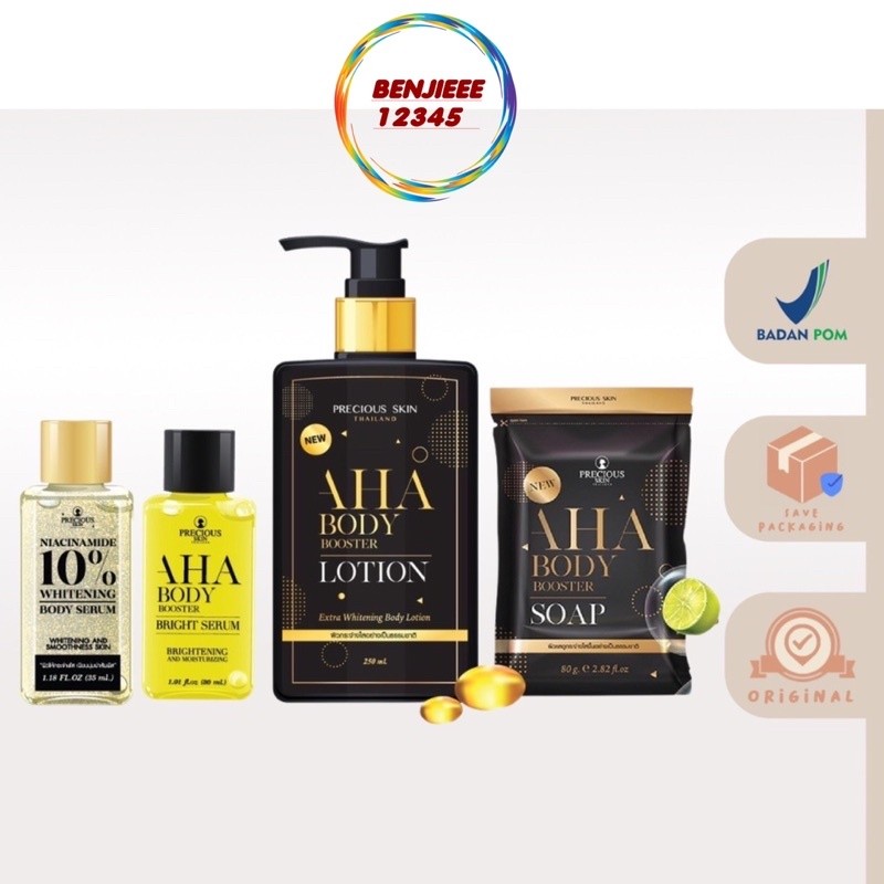 Jual Precious skin AHA series Body serum booster niacinamide lotion ...