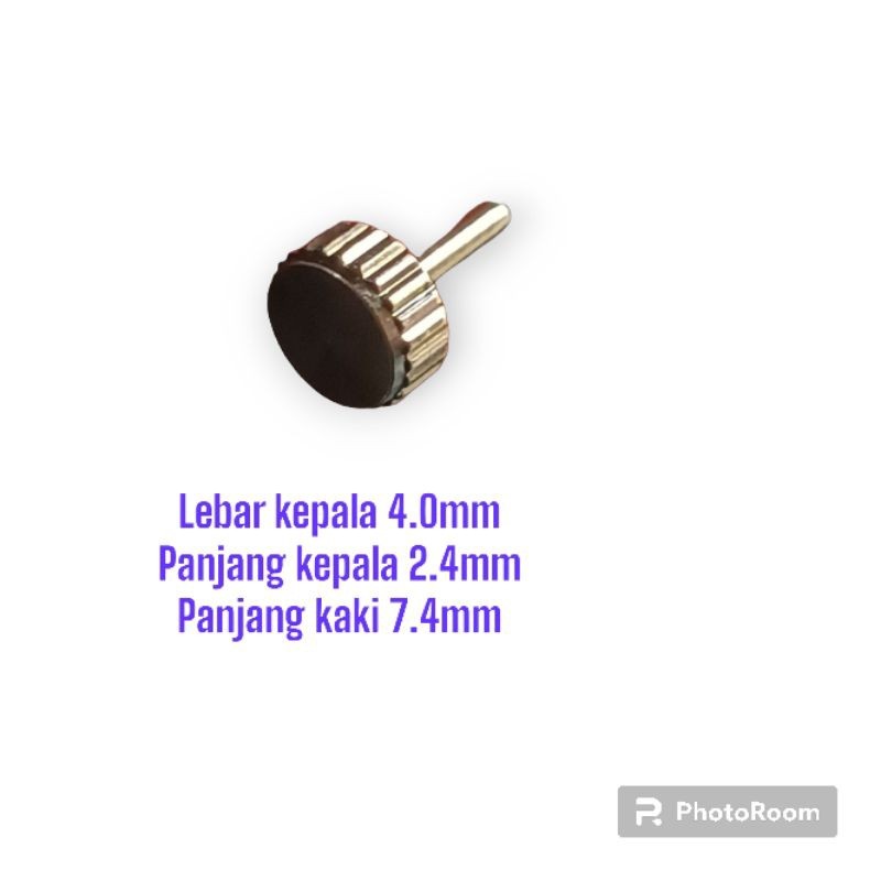 Jual Promo kenop NO 4 harga per biji kenop atau puteran jam tangan ...