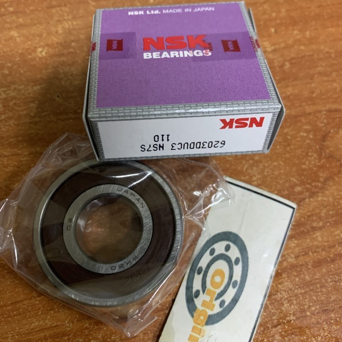 Jual New BEARING 6203 DDU 6203 2RS NSK ORIGINAL JAPAN ID 17mm x OD 40mm ...