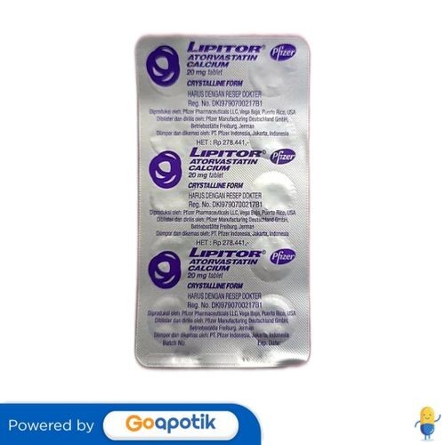 Jual Lipitor 20 Mg Blister 10 Tablet | Shopee Indonesia