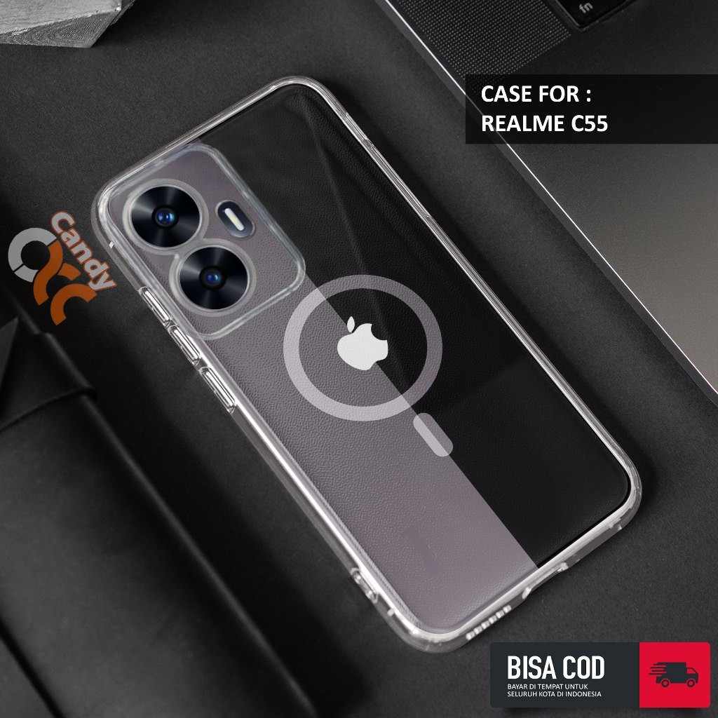 Jual Case REALME C55 - Casing REALME C55 Motif MAGSAFE - Softcase ...