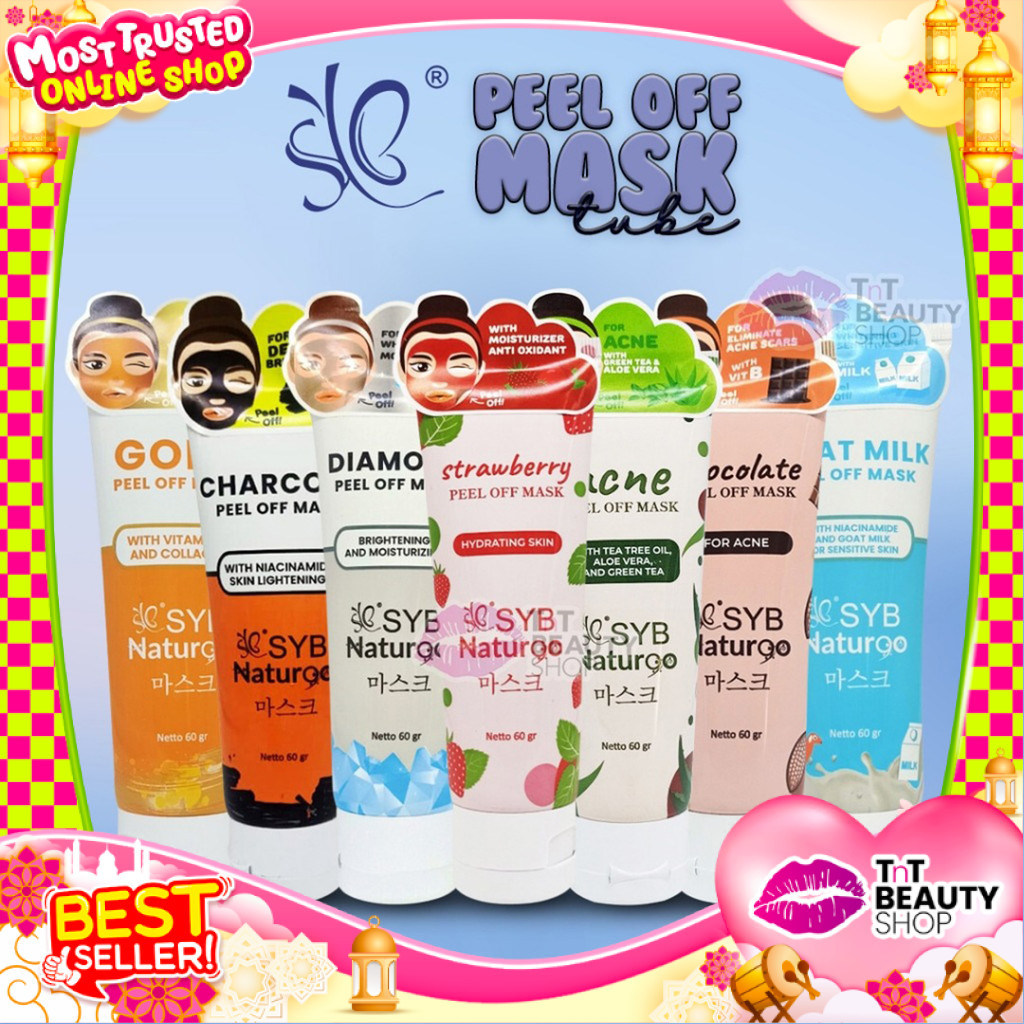 Jual SYB NATUR90 Peel Off Mask | SYB Masker Peel Of TUBE | TnT Beauty ...