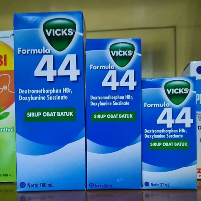 Jual Vicks Formula 44 Obat Batuk Kering dan Pilek | Shopee Indonesia