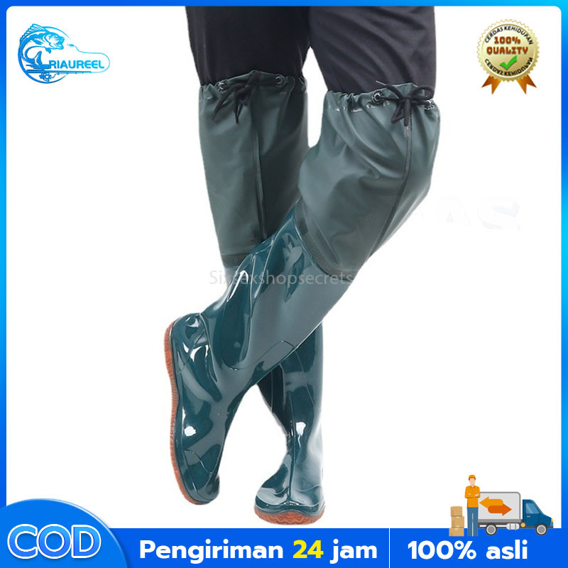 Jual [Sixsexshopsecrets] Sepatu Boot Sawah Panjang Pria Anti Air Impor ...