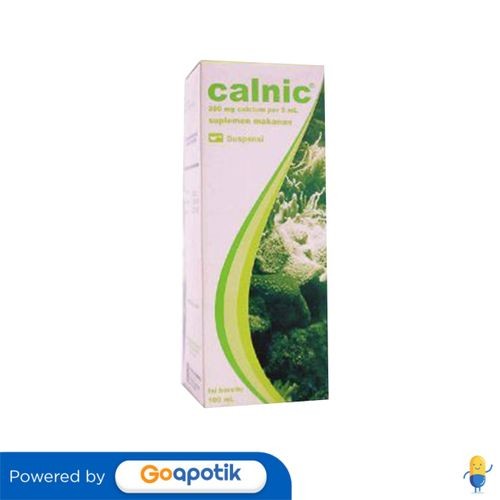 Jual Calnic Syrup Isi 100 Ml Botol | Shopee Indonesia