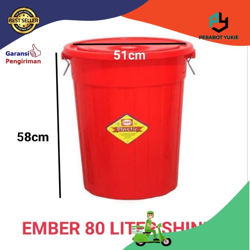 Jual PY ( CARGO ) EMBER SHINPO 80 LITER / PENAMPUNG AIR 80 LITER SHINPO ...