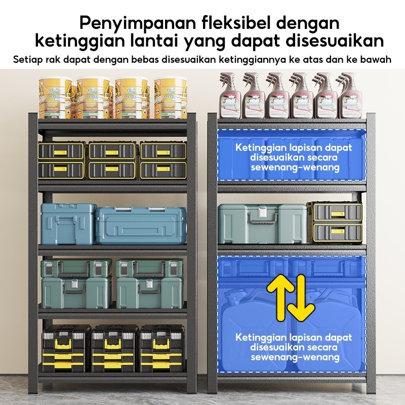 Jual BLEJ 100% Besi Rak Dapur 5 Susun Rak Besi Si | Shopee Indonesia