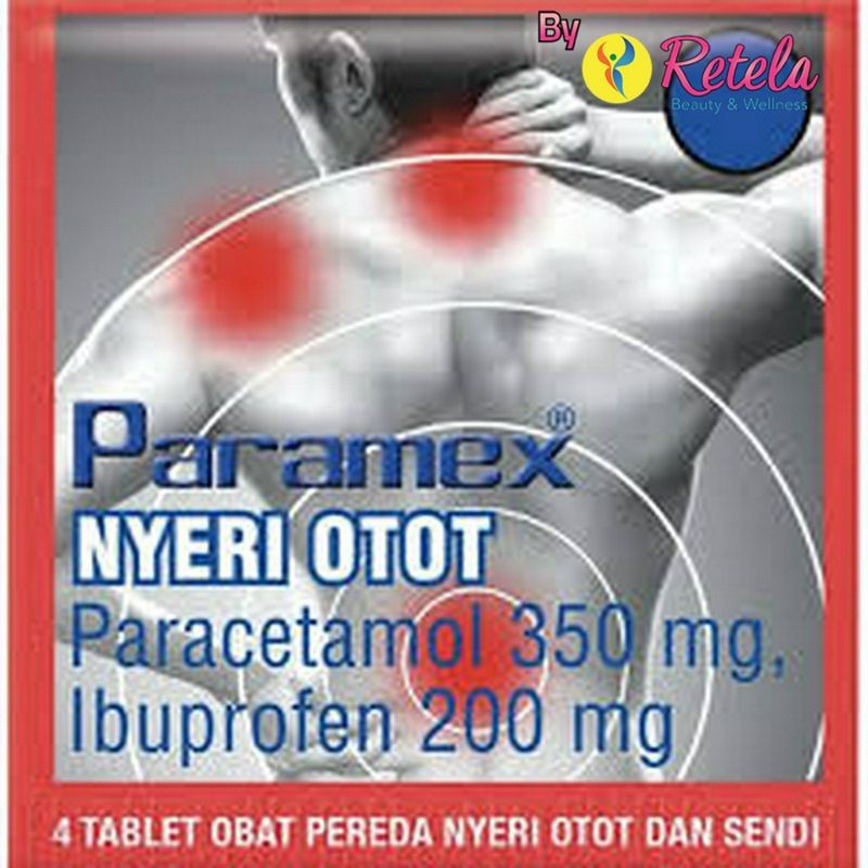 Jual PARAMEX NYERI OTOT 1 STRIP 4 TABLET | Shopee Indonesia