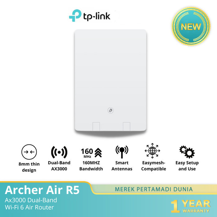Jual TP-LINK Archer Air R5 AX3000 Dual-Band Wi-Fi 6 Air Router | Shopee ...