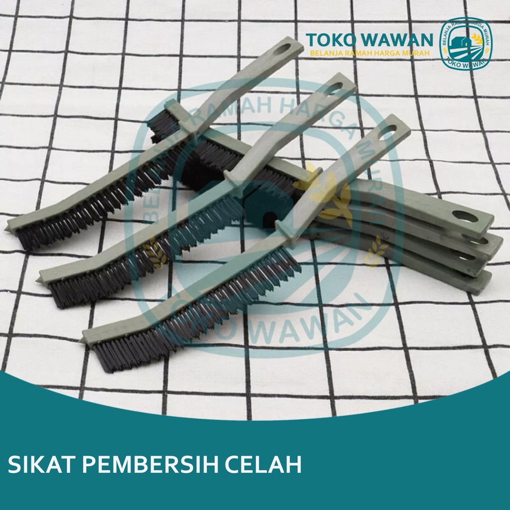Jual Sikat Pembersih Celah Ubin Toilet Sink Gagang Panjang Gap Cleaning ...