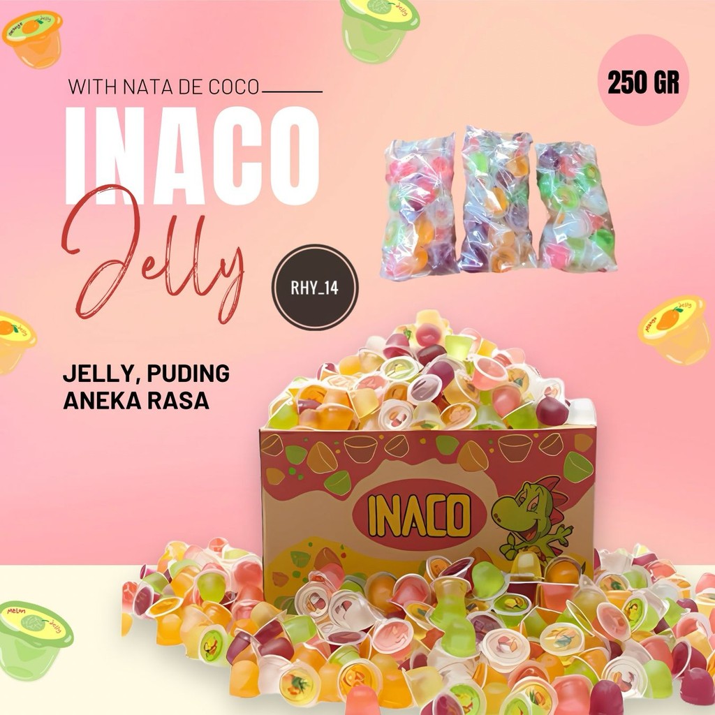 Jual INACO JELLY 250 Gram Aneka Rasa | Shopee Indonesia