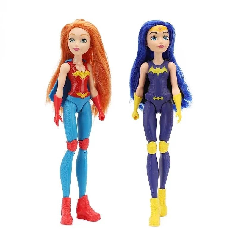 Jual 30cm 1/6 Super Hero Girls Gold/ Blue Hair Super Hero Wonder Woman ...