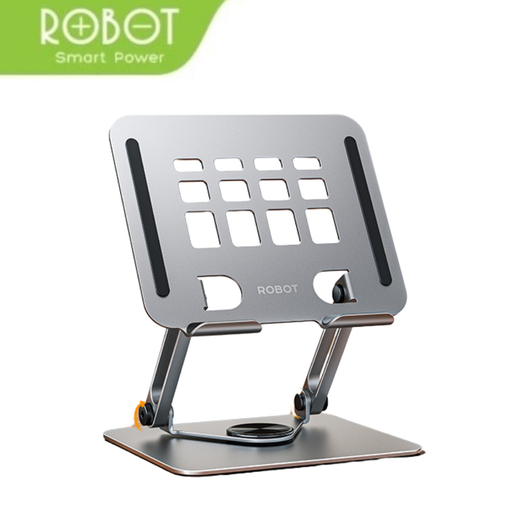 Jual ROBOT RT-LS08 Silver Aluminum Foldable And Rotatable Tablet&Phone ...