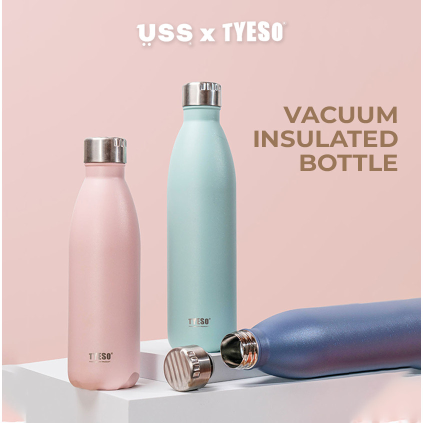 Jual USS x Tyeso Tumbler Botol Klasik 750ml TS-8842 Outdoor Coke Sports Bottle Original Resmi ...