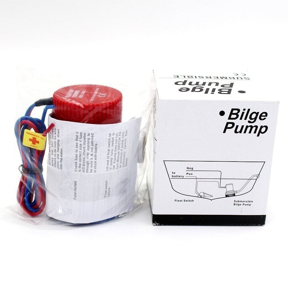 Jual Bilge pump Pompa air celup 1100GPH CH8028 DC 12V Pump Mini ...