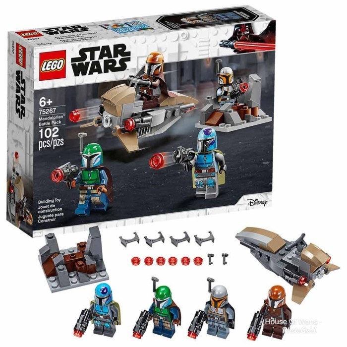 Jual LEGO 75267 STAR WARS MANDALORIAN BATTLE PACK 6+ 102 PCS | Shopee ...