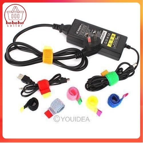 Jual Binder Kabel Velcro Strap Tali Pengikat Perapih Penjepit Organizer ...