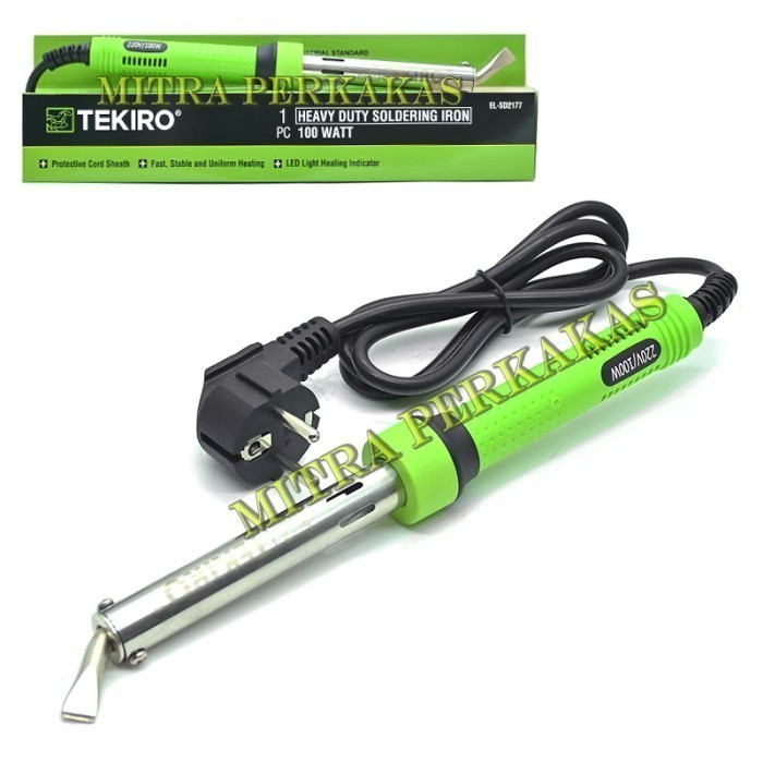 Jual Solder Listrik 100 Watt Heavy Duty Electric Soldering Iron 220V ...