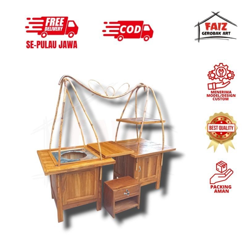 Jual GEROBAK SOTO PIKULAN TERPISAH | Shopee Indonesia