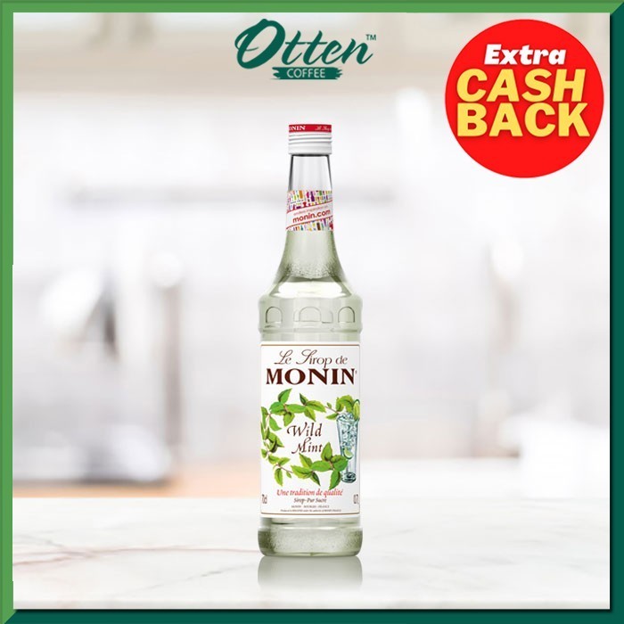 Jual Monin - Syrup Wild Mint (700 ML) - Sirup Minuman Rasa Wild Mint ...