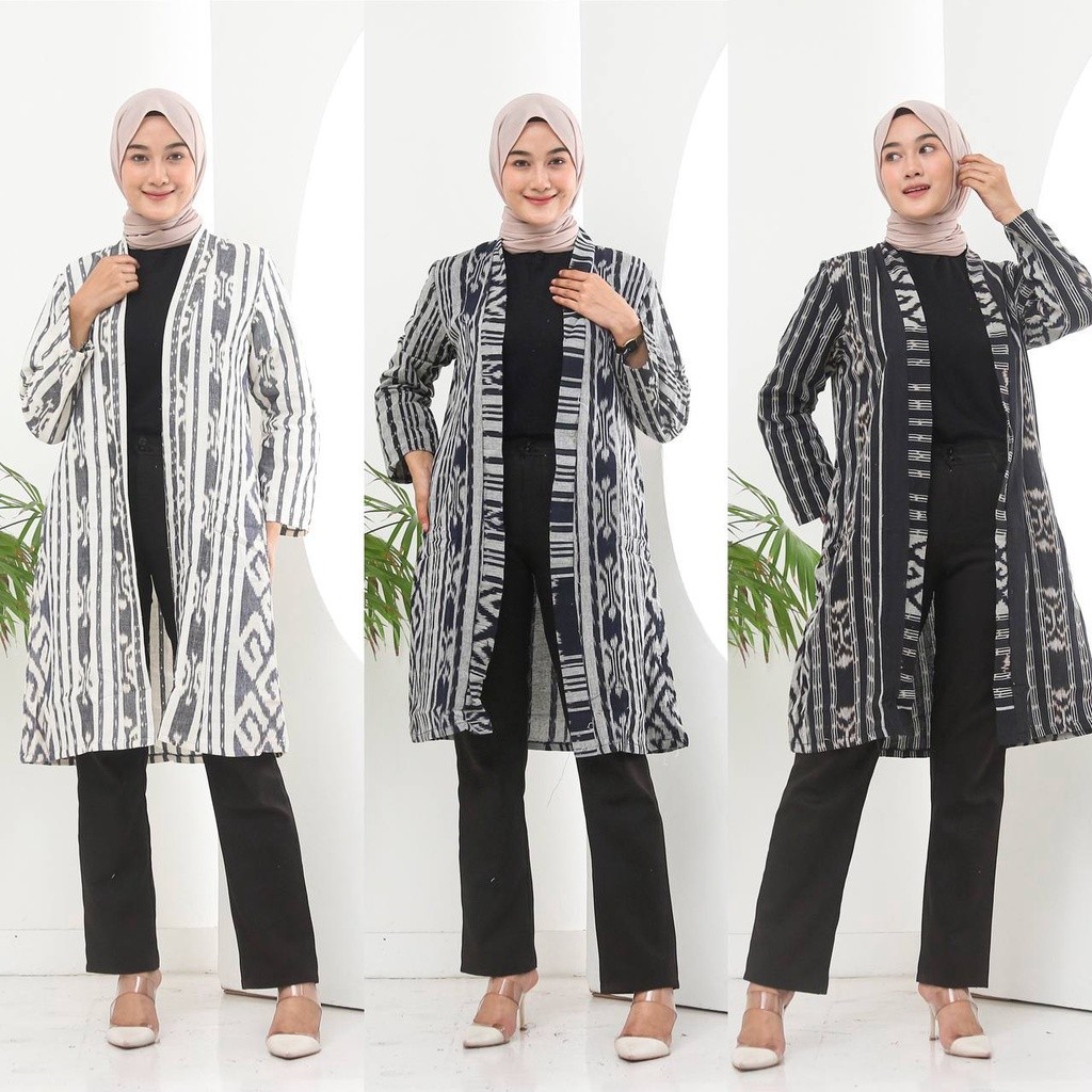 Jual OUTER PAMELA CARDIGAN TENUN WANITA TENUN TORAJA TENUN TROSO DEBBY ...