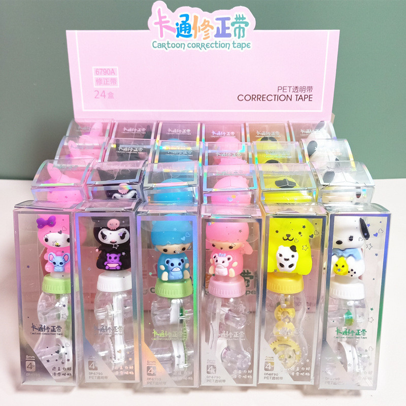 Jual ( SPM7 ) CORRECTION TAPE BENTUK BOTOL SUSU MOTIF KARTUN SANRIO ...