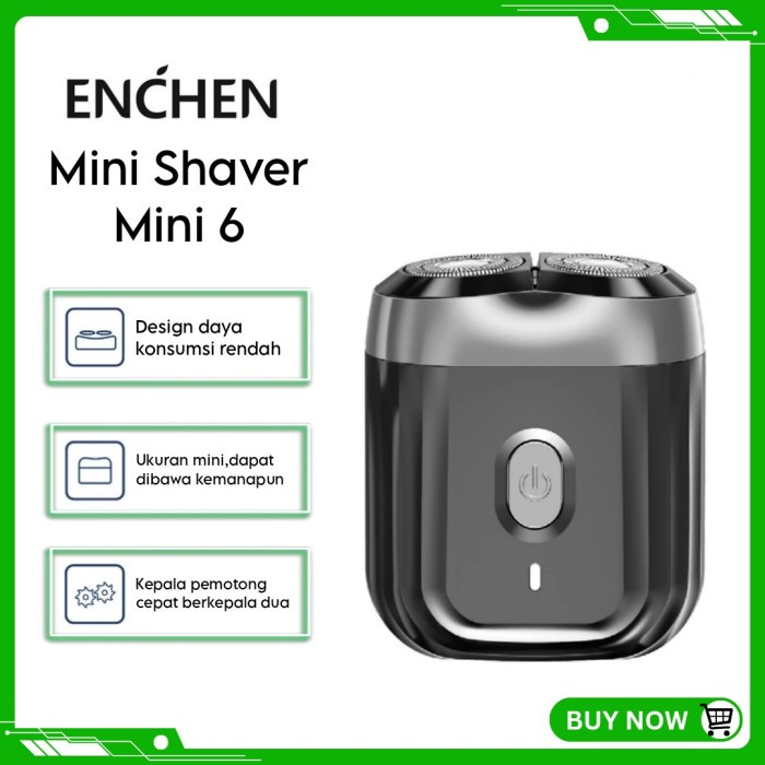 Jual Enchen Mini Shaver Mini 6 Grooming Alat Cukur Elektrik Kumis Janggut | Shopee Indonesia