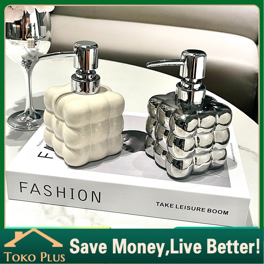 Jual 300ml Botol Sabun Cuci Tangan Estetik Keramik Aesthetic Mewah ...