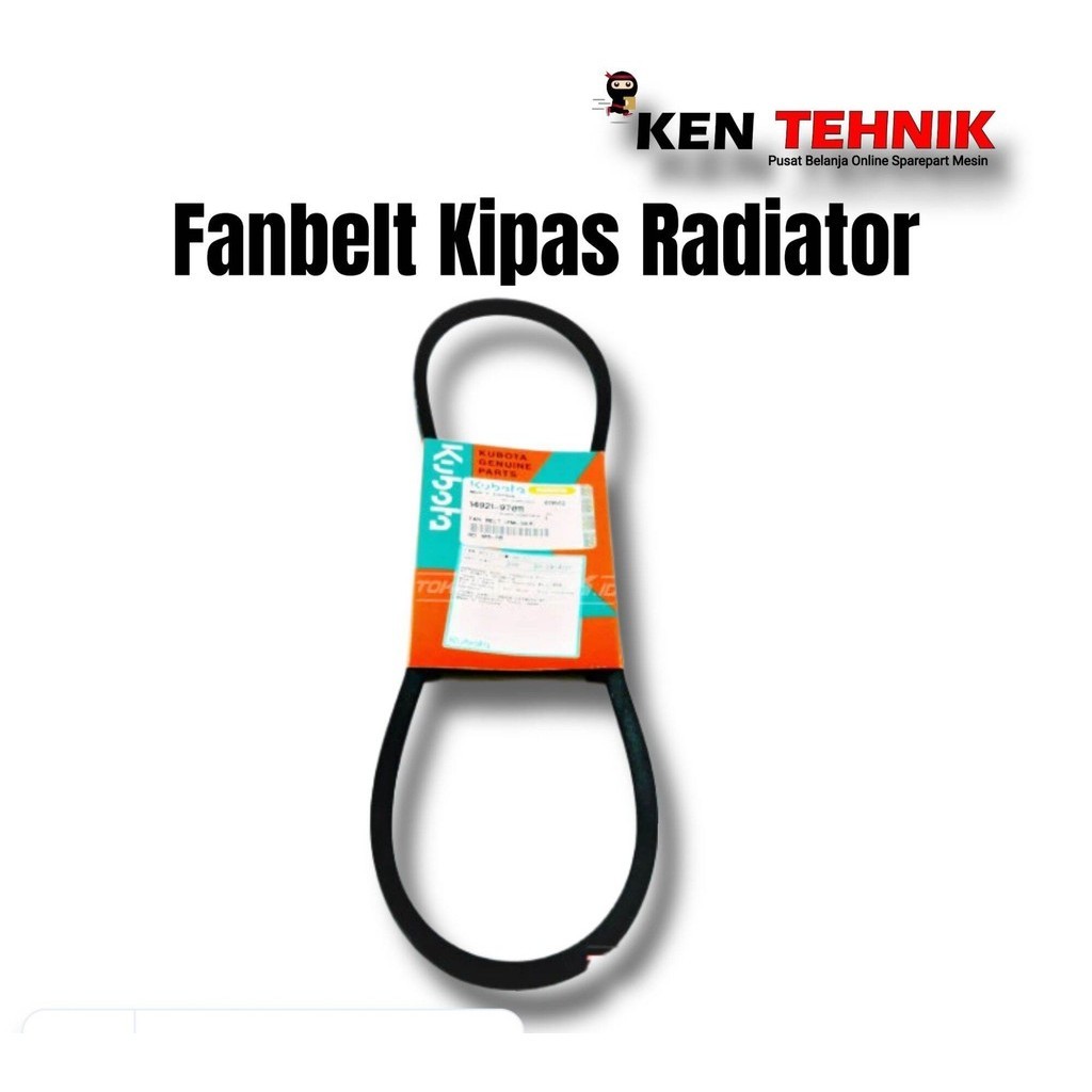 Jual Fanbelt Tali Kipas Radiator Mesin Diesel KUBOTA RD 85 / 65 Original | Shopee Indonesia