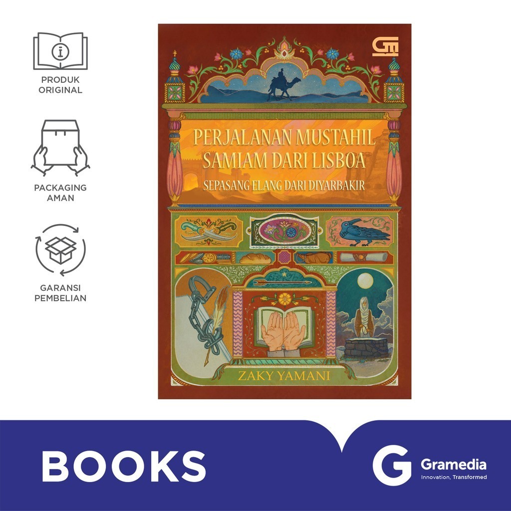 Jual Gramedia Novel Perjalanan Mustahil Samiam dari Lisboa: Sepasang ...