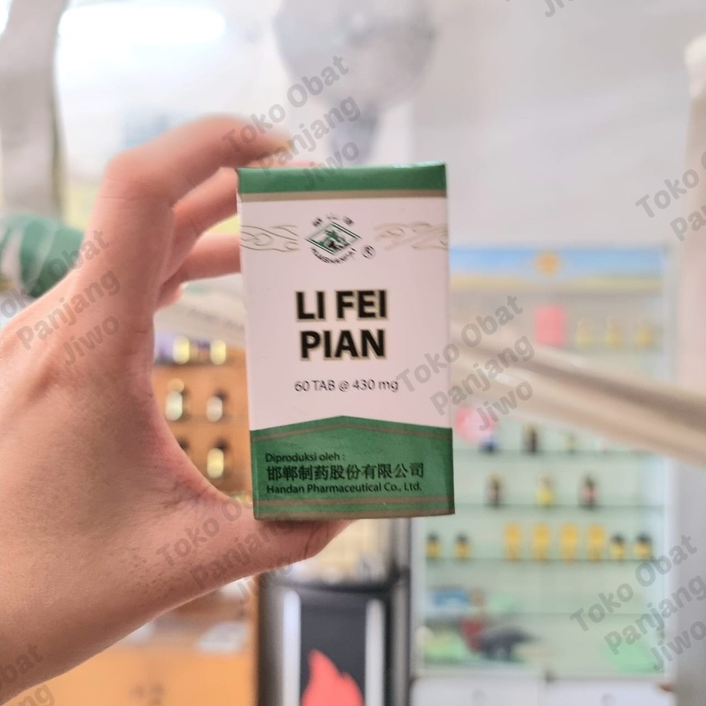 Jual Li Fei Pian - Lifei - Pulmonary Tonic Tablets OBAT BATUK BERDAHAK ...